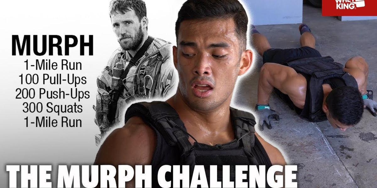 CROSSFIT WORKOUT DAY! MUST TRY MURPH CHALLENGE! — Whey King Supplements