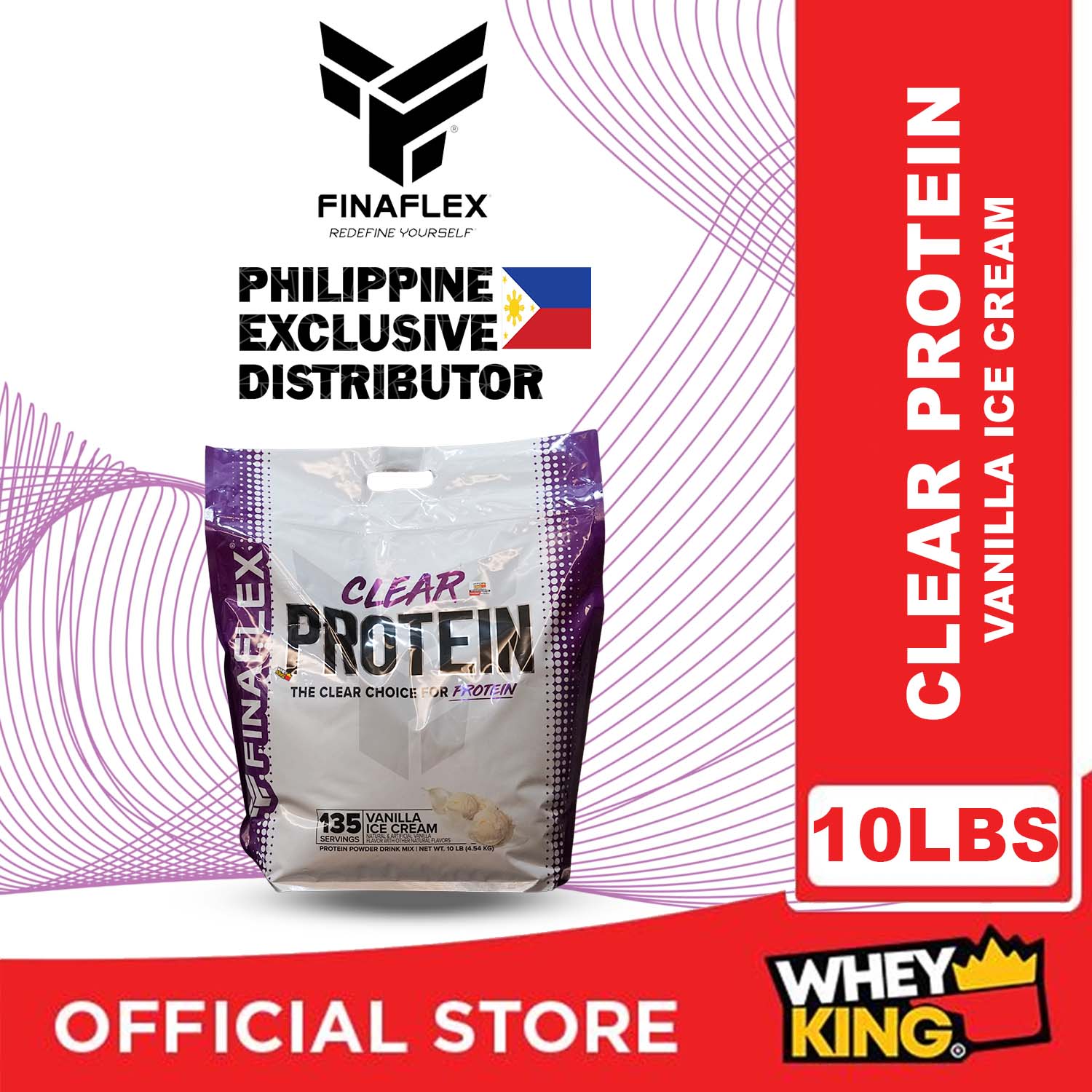 Finaflex Clear Protein - 10lbs — Whey King Supplements