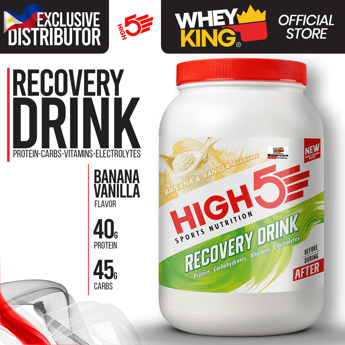 HIGH5 - Recovery Drink — Whey King Supplements