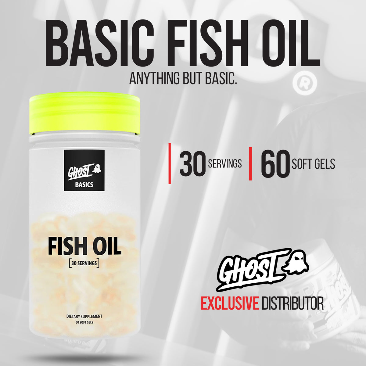 Ghost Lifestyle Basic Fish oil — Whey King Supplements
