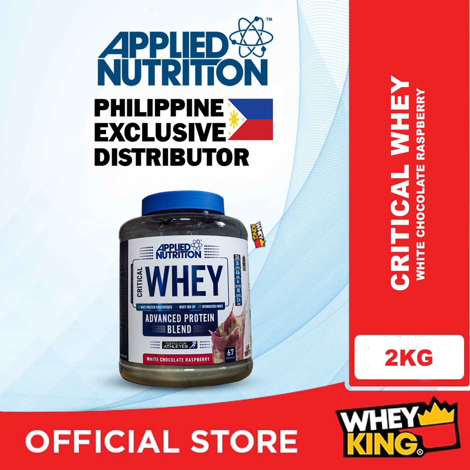 Applied Nutrition Critical Whey - 2KG — Whey King Supplements