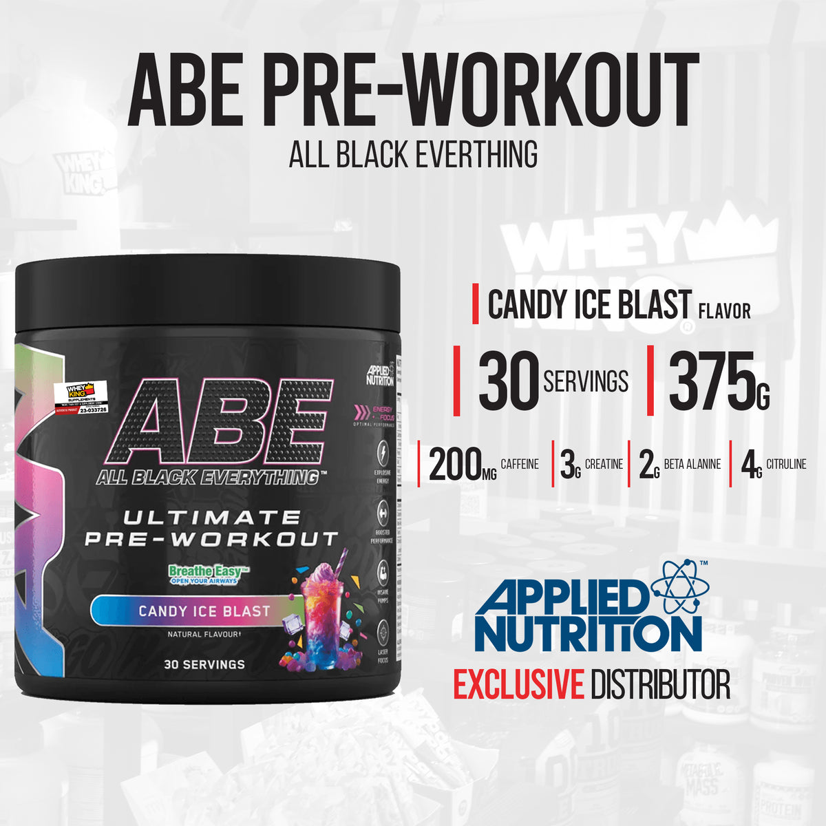 Applied Nutrition - Abe Ultimate Pre-Workout — Whey King Supplements