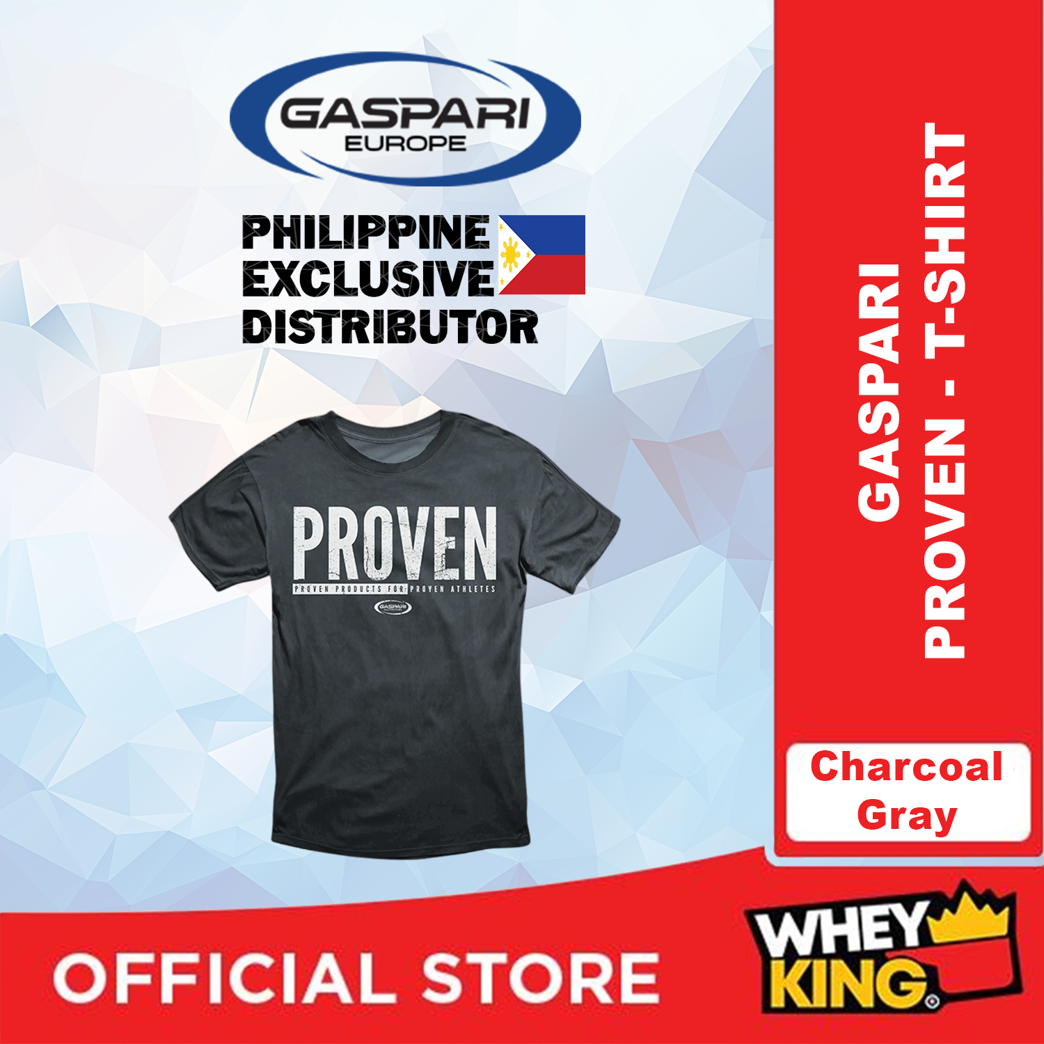 Gaspari - Proven T-Shirt — Whey King Supplements