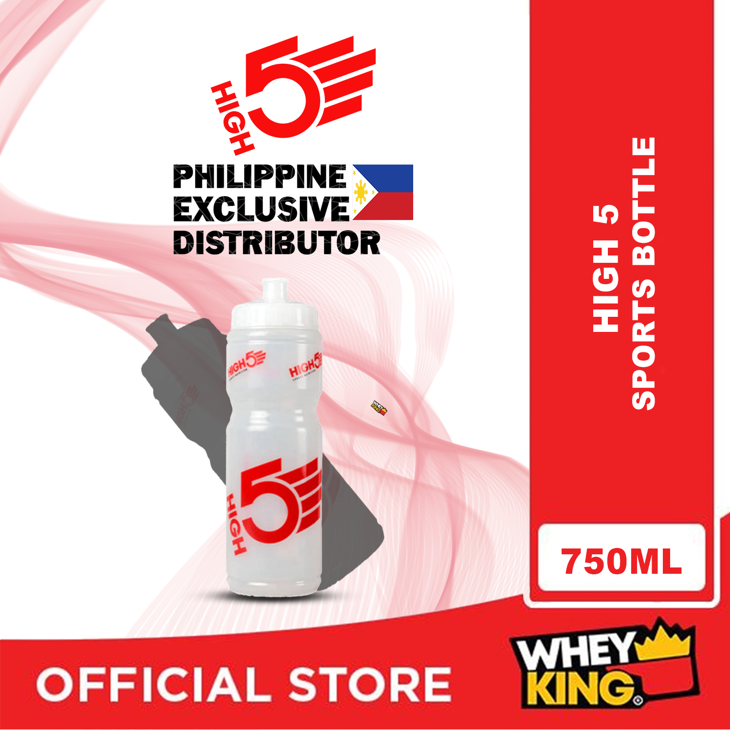 High5 Sports Bottle 750ml — Whey King Supplements