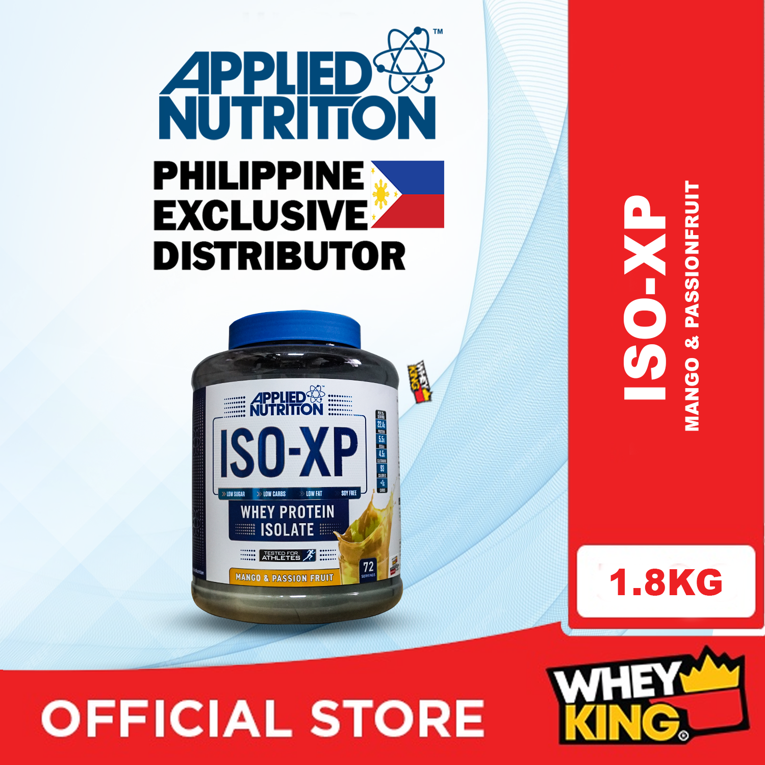 Applied Nutrition ISO-XP - 1.8KG — Whey King Supplements