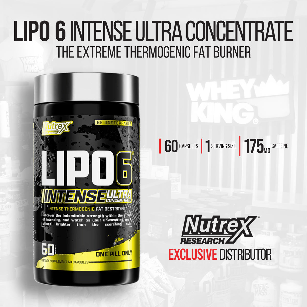Nutrex - Lipo 6 Intense UC — Whey King Supplements