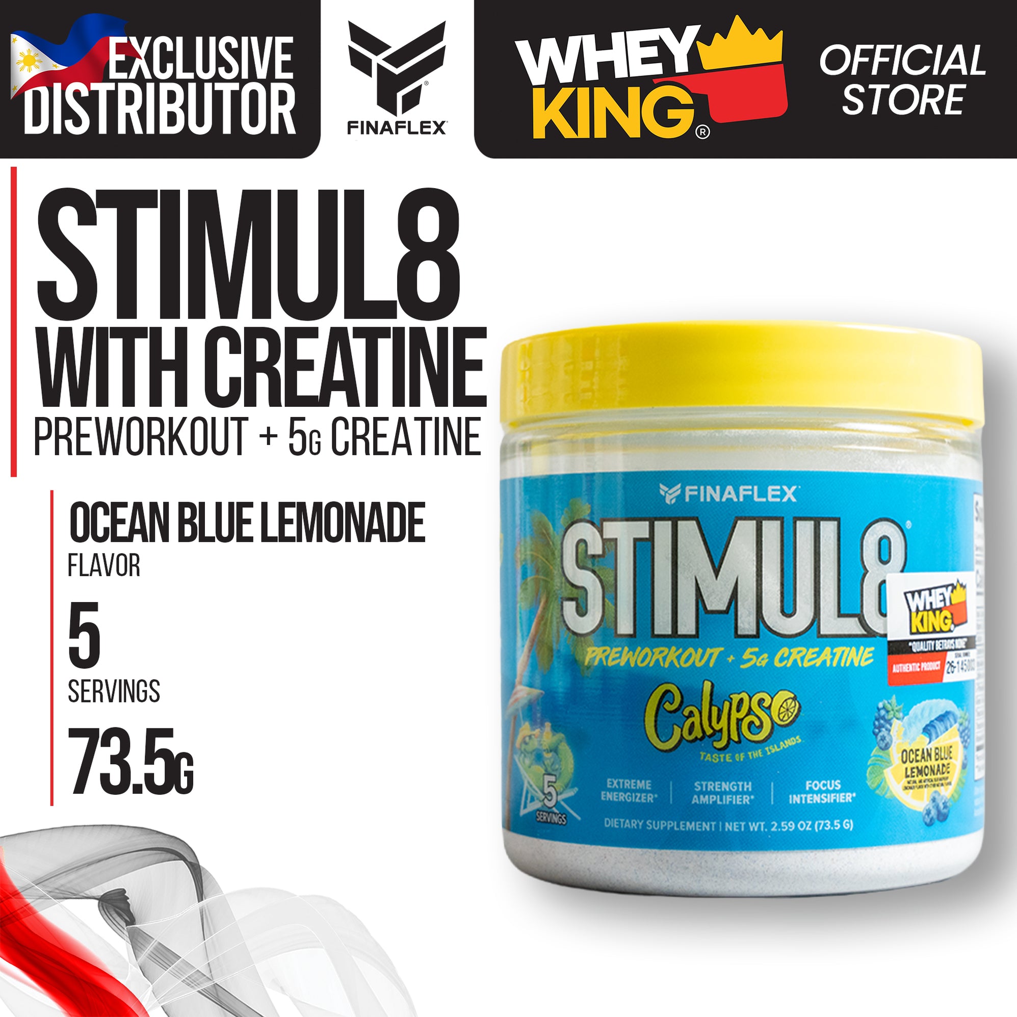 Finaflex Stimul8 Pre-workout With Creatine — Whey King Supplements