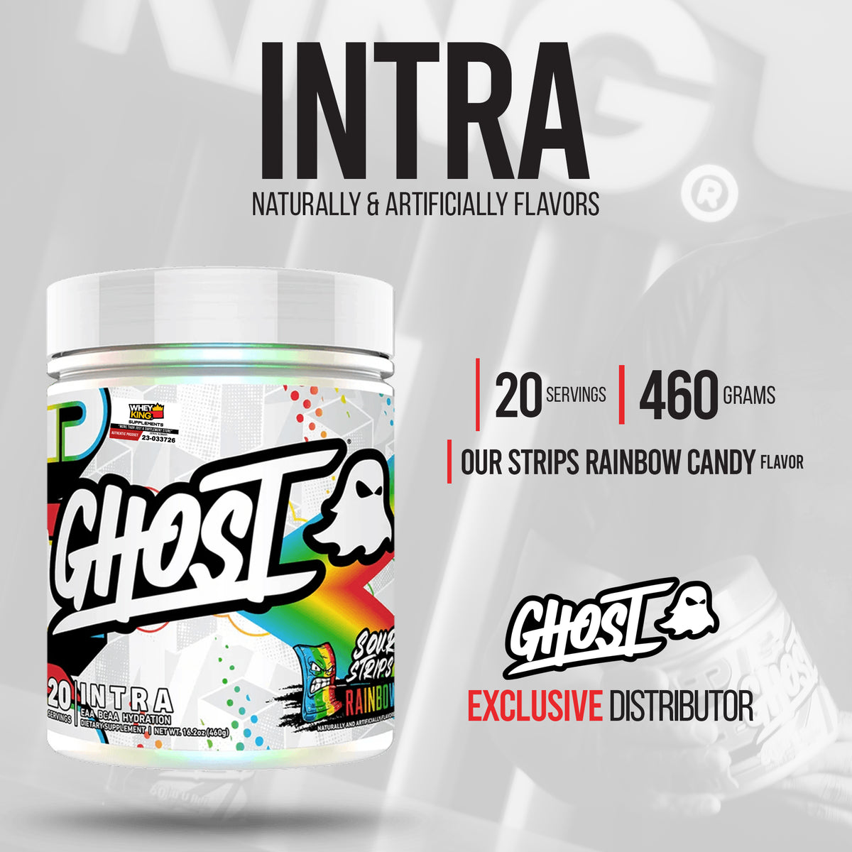 Ghost Lifestyle Intra (EAA, BCAA & Hydration) Intra - Workout — Whey ...