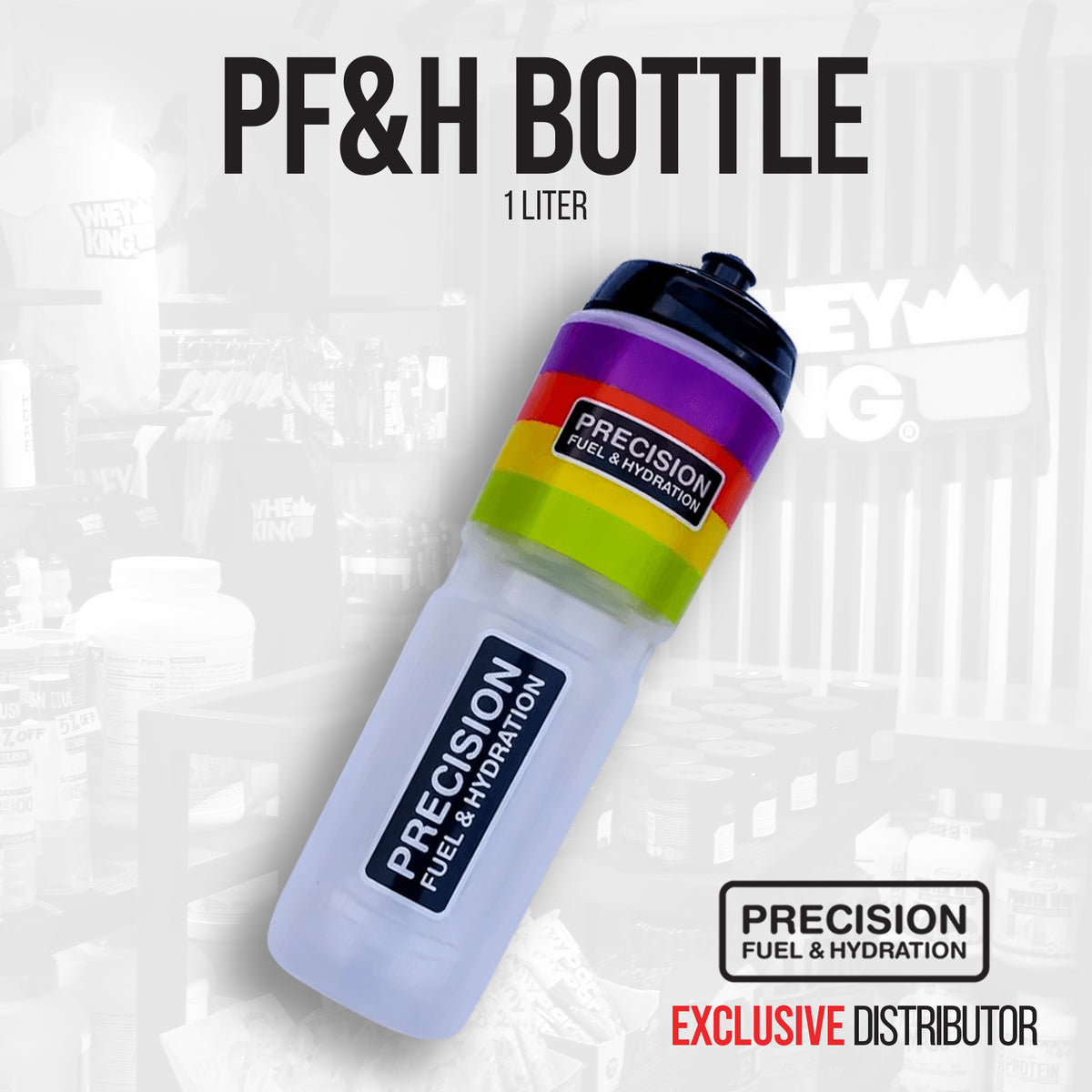 Precision Fuel and Hydration 1L Bottle (Premium Bottle) — Whey King ...