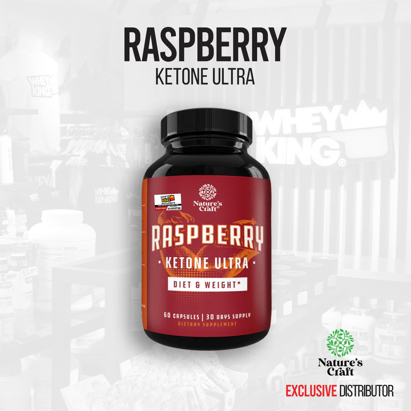 Buy 1 Get 1 Natures Craft Raspberry Ketone Ultra - 60 Capsules Exp. Ma ...