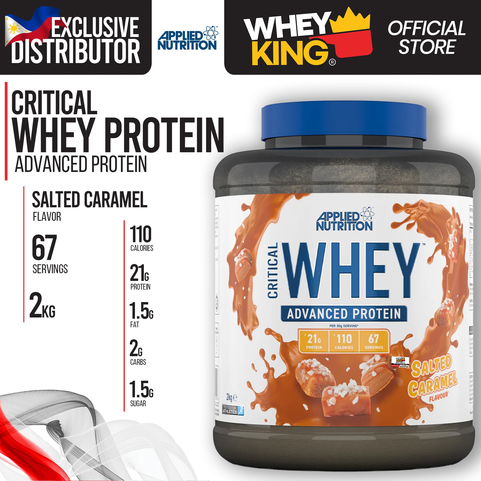Applied Nutrition - Critical Whey — Whey King Supplements
