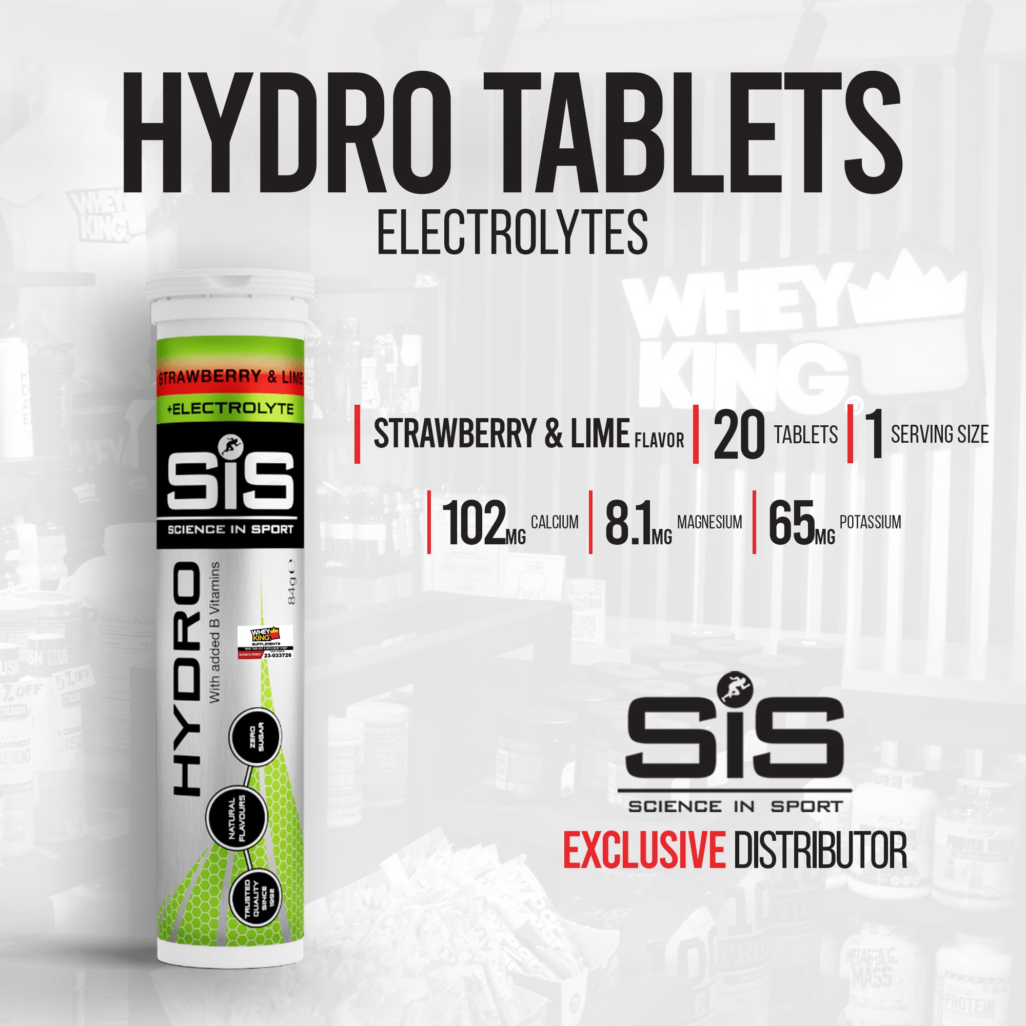 SIS - Hydro Tablets — Whey King Supplements