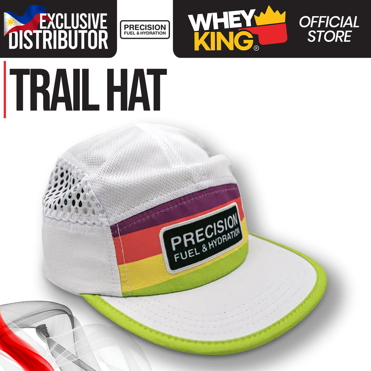 Precision Fuel & Hydration Trail Hat — Whey King Supplements