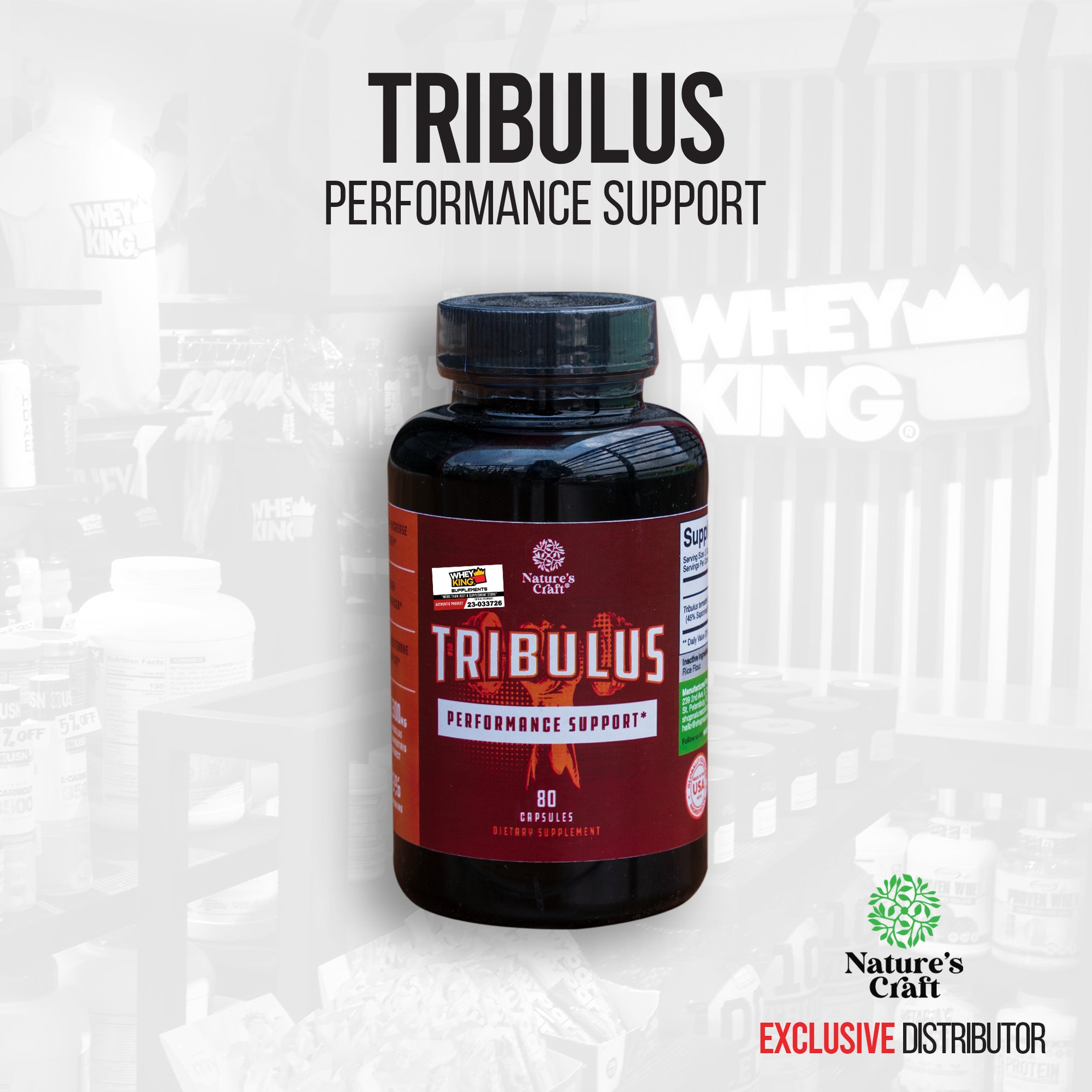 Natures Craft Tribulus — Whey King Supplements