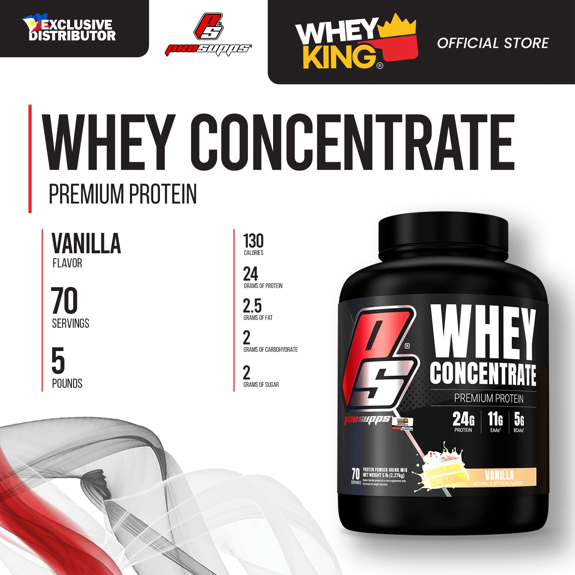 ProSupps - Whey Concentrate — Whey King Supplements